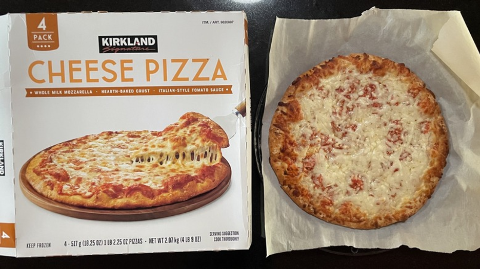 how long to bake kirkland pizza