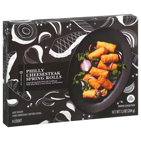 Air Fryer Publix Philly Cheesesteak Spring Rolls