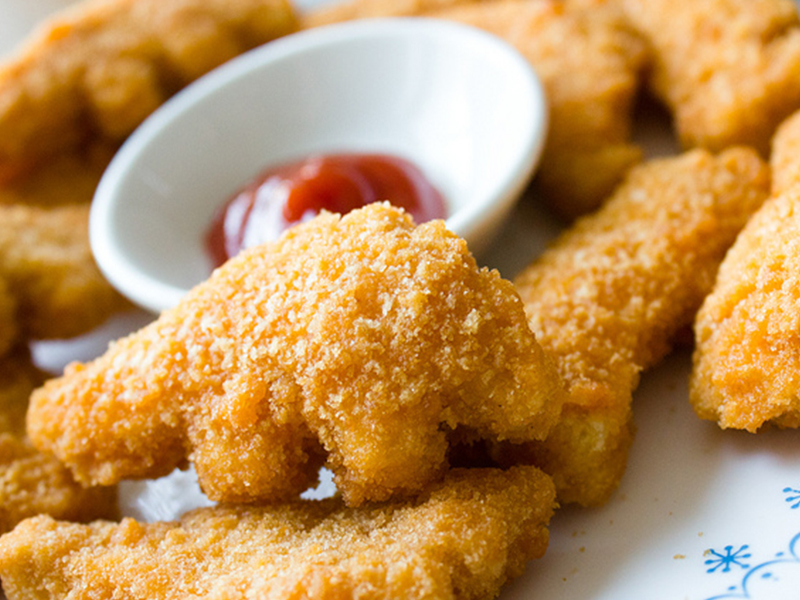 Easy Recipe for Dino Chicken Nuggets
