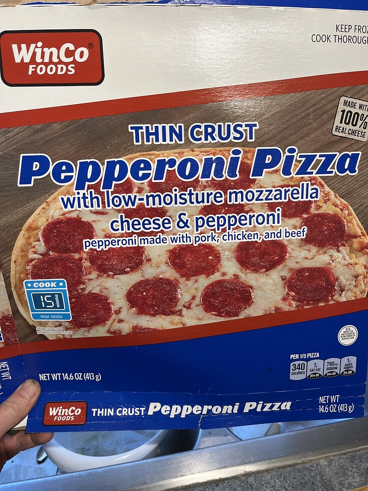 Air Fryer Frozen Pizza WinCo Foods