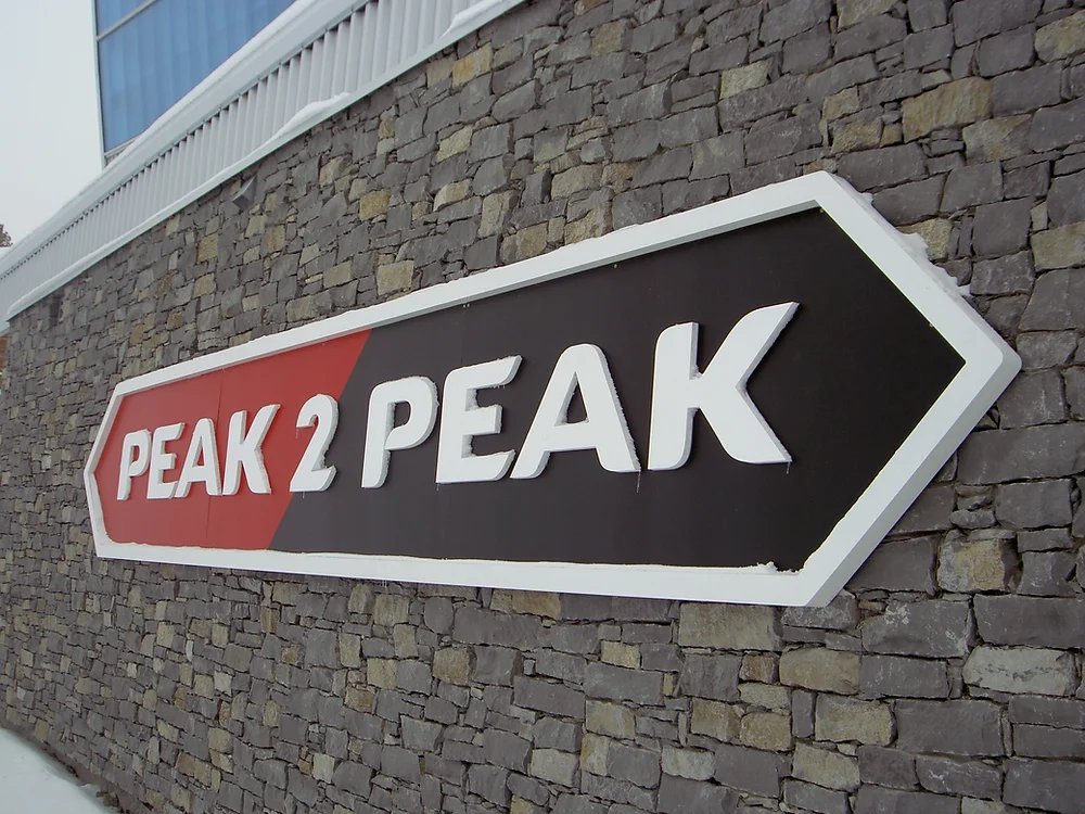 Custom Ski Resort and Trail Signs in Canada