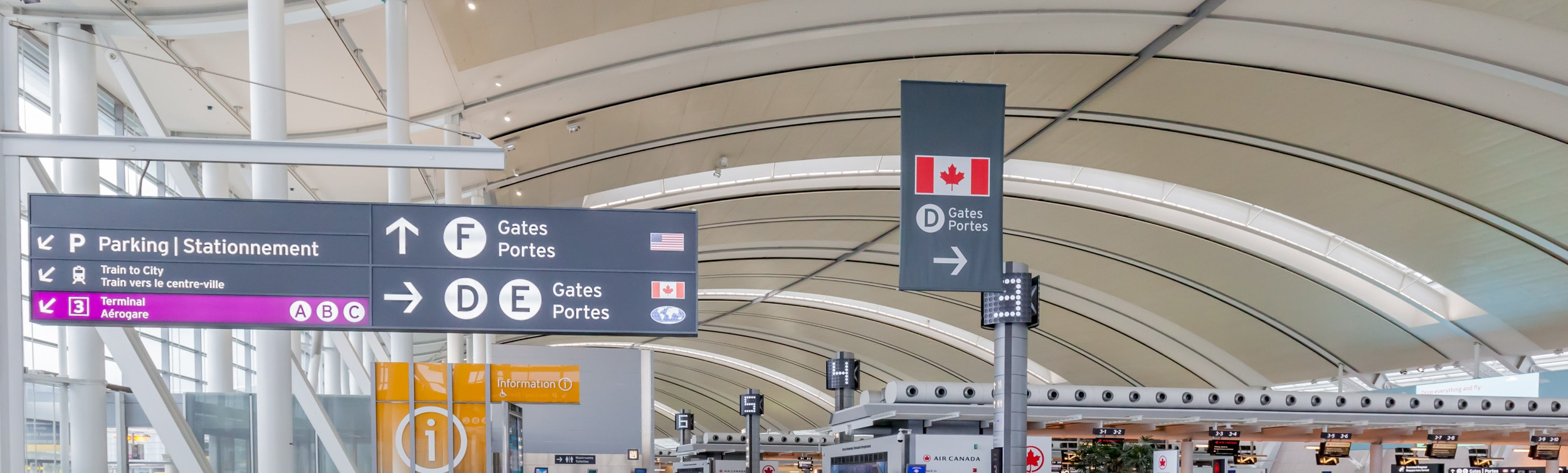 Airport Signs, Graphics, and Decor | Century Signs
