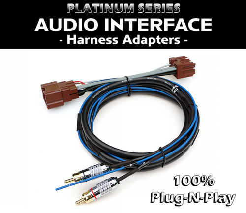 GT-R (2019-2024): Audio Interface Harness Adapters, PLATINUM SERIES ...