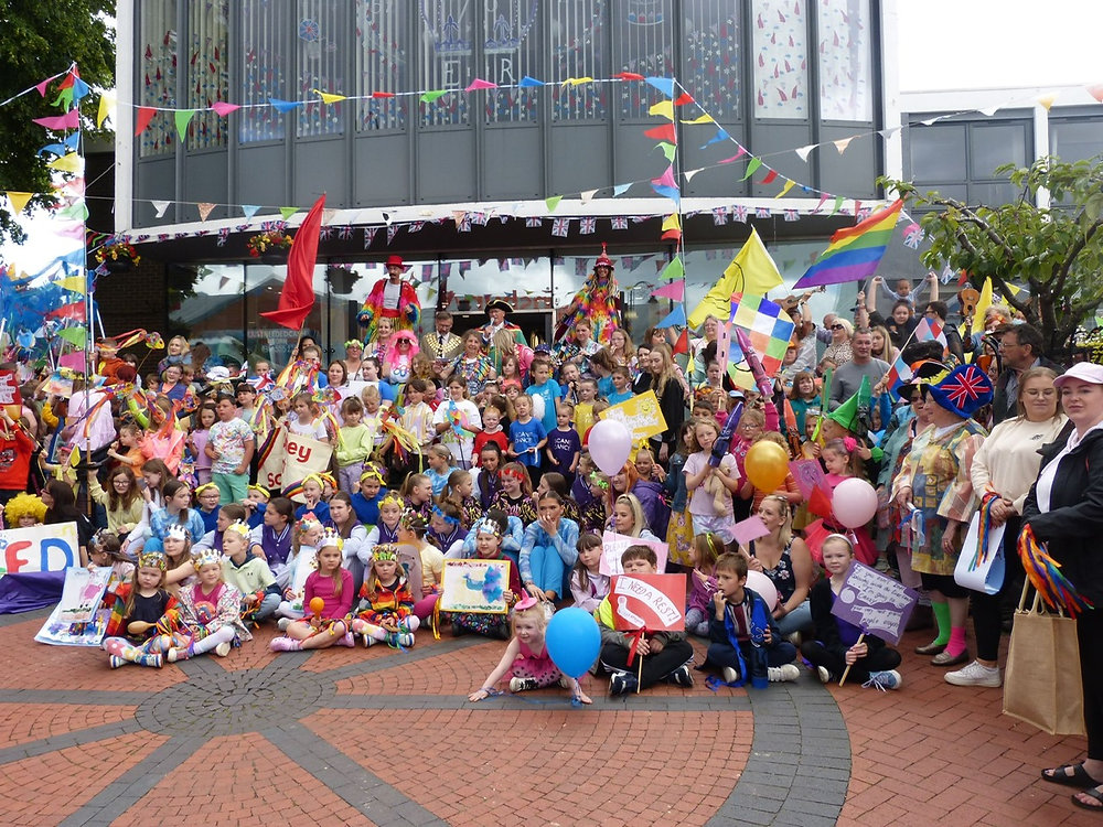 Pictures- Biddulph festival launch day and Biddulph by the Sea