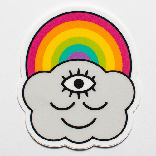 Wokeface-Cloud Rainbow Vinyl | SASSFLO