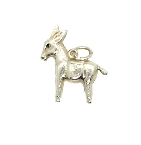 Vintage Sterling Silver Donkey Charm | Elizabeth Roy Charms