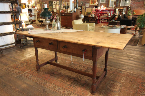 SOLD - Antique Harvest Table | Flea-for-All