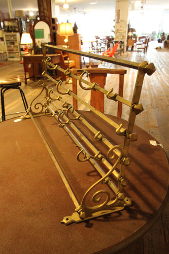 Brass Train Rack | Flea-for-All