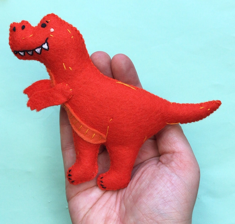 Tommy the T-Rex Felt Kit | Your Creative Side