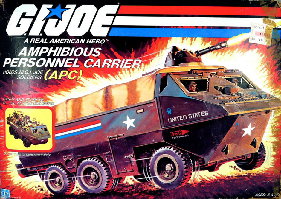 GI Joe Vintage APC (Amphibious Personnel Carrier)