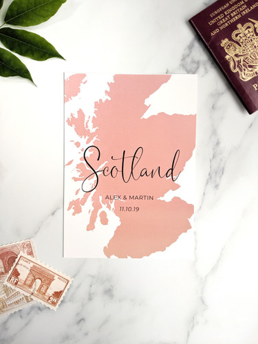 Travel table name cards | Paper Adventure Co