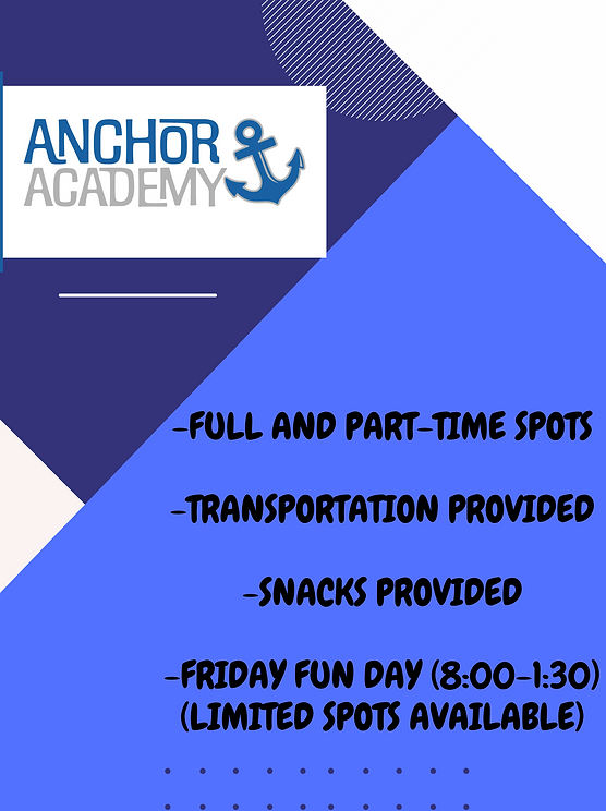 Anchor Academy Parents | The Hangout Spot, In