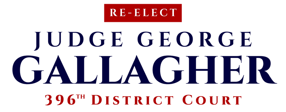 Home | Judge George Gallagher 396th District Court