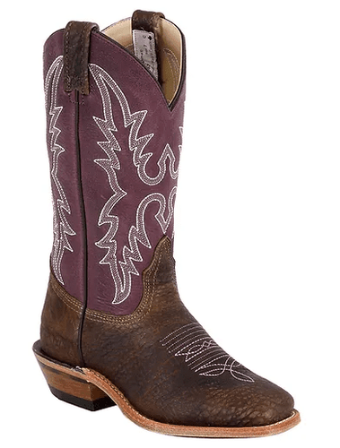 Womens Brahma Pan Am Purple Buckaroo Boot | HC Clothing