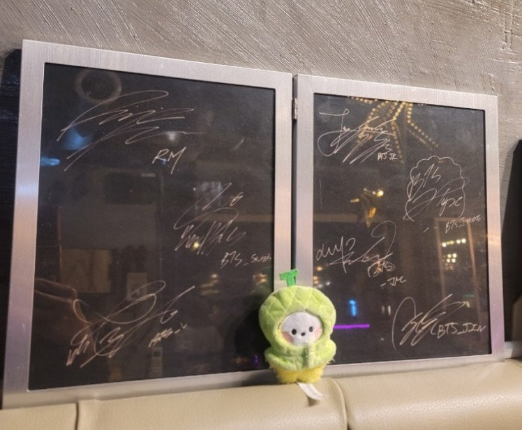 The Second in the Series for BTS Fans, ARMY: restaurant&Cafe in Seoul ...