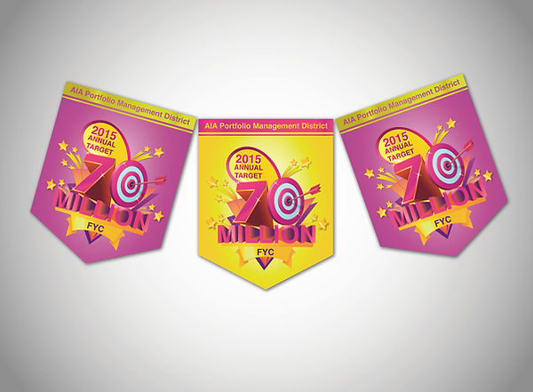 Annual Target Flag | design-portfolio