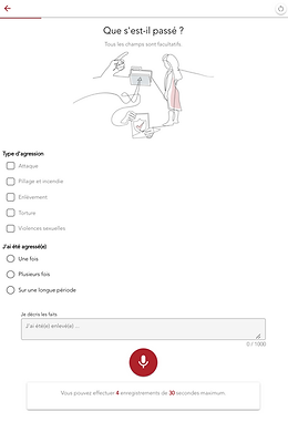 La web-app BackUp | WeArenotWeaponsofWar