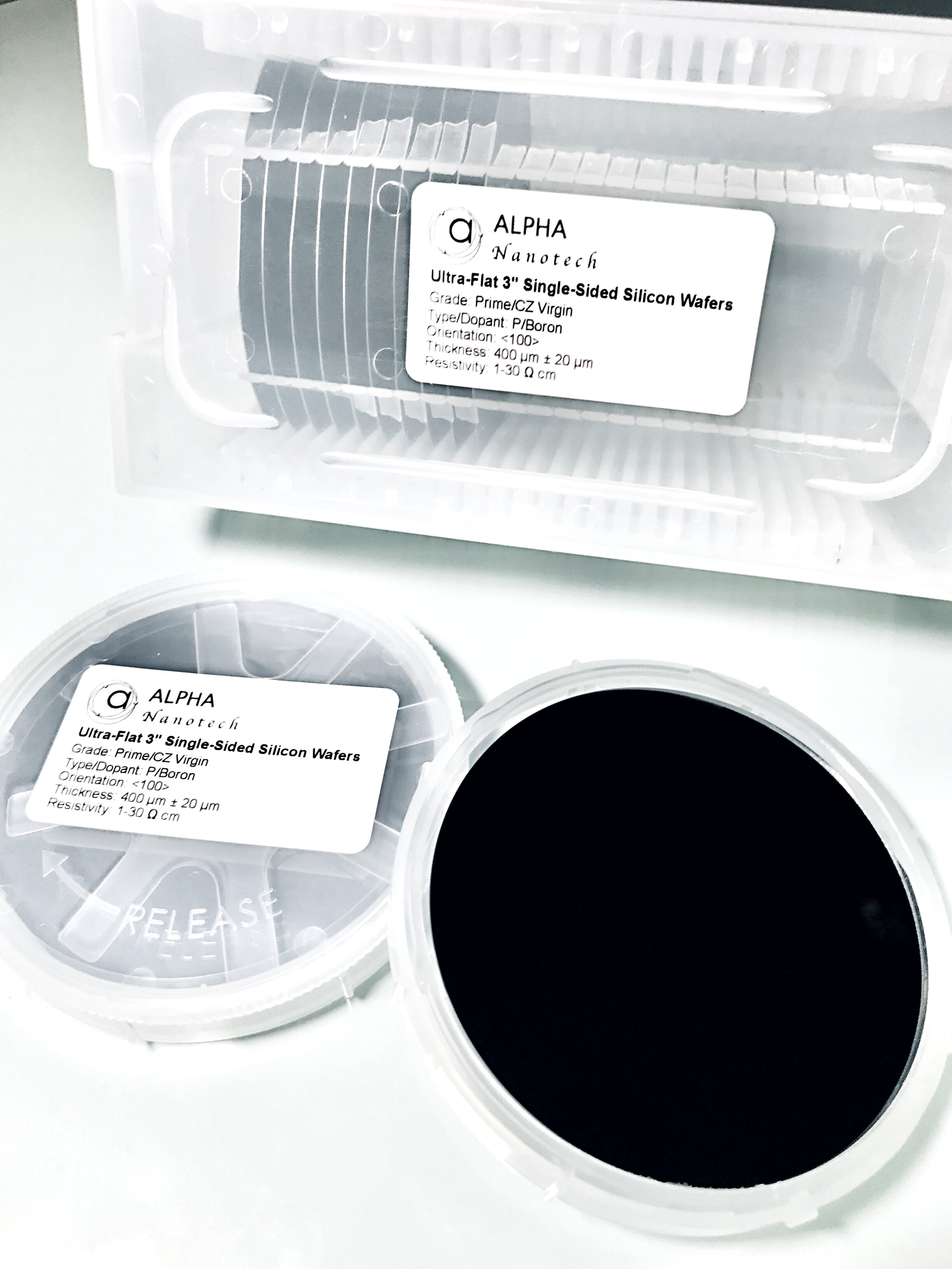 Prime-Grade Silicon Thermal Oxide Wafer | Alpha Nanotech Inc.