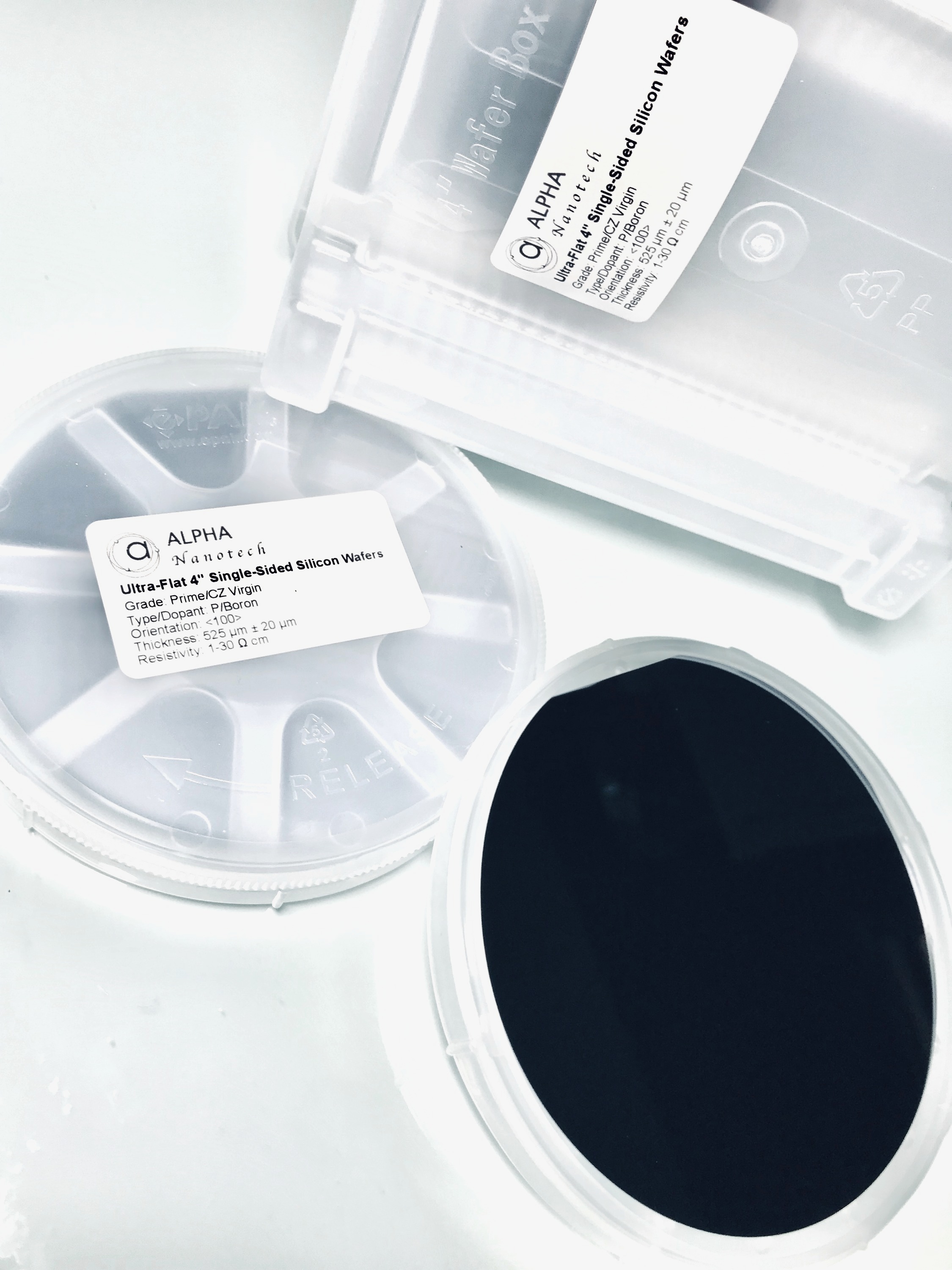 Prime-Grade Silicon Thermal Oxide Wafer | Alpha Nanotech Inc.