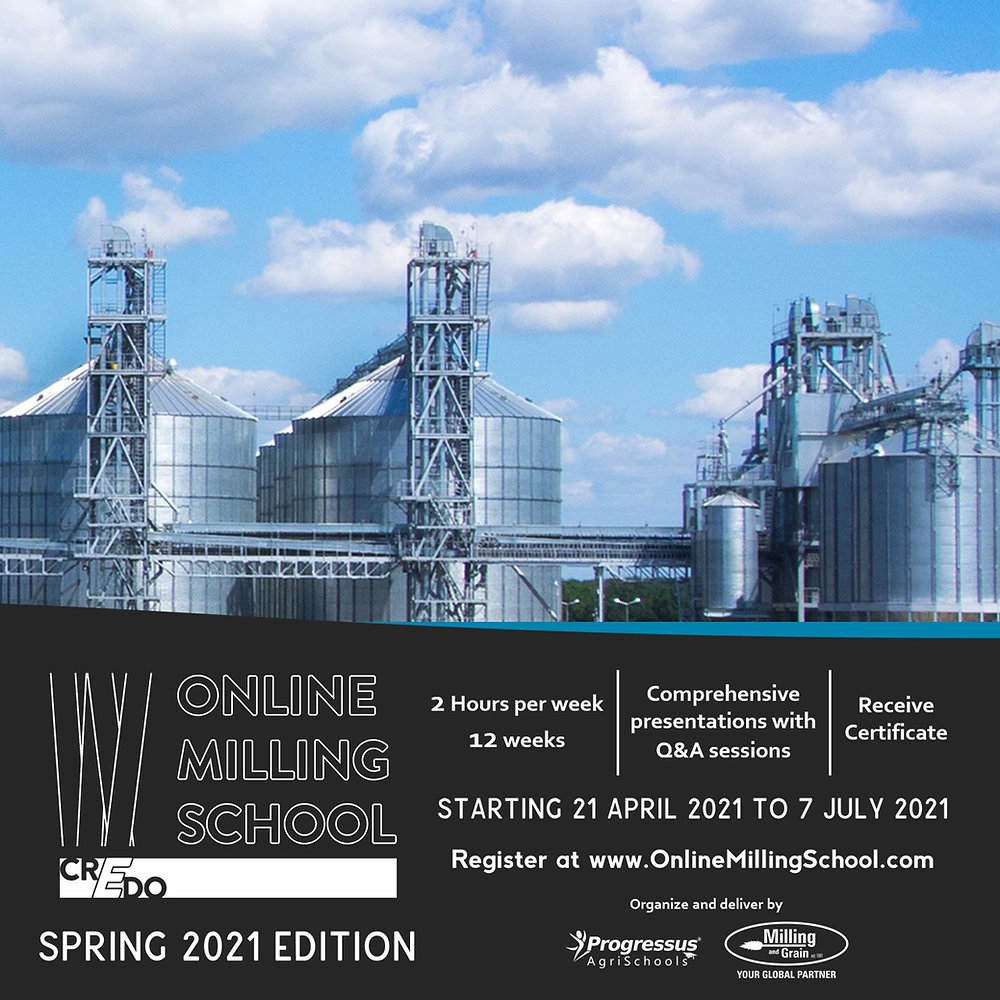 Online Milling School Spring 2021 , Open for register