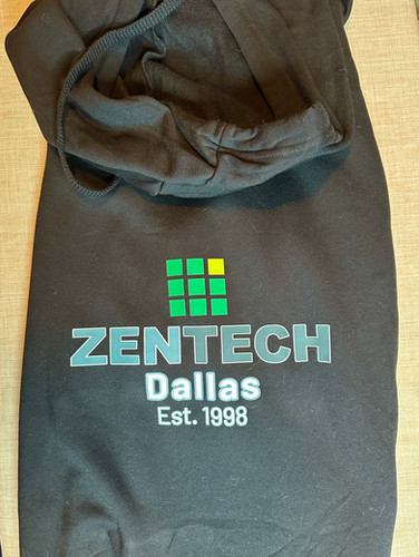 Zentech Black t-shirt/LS/Hoodie with manufacturing site | Zentech ...