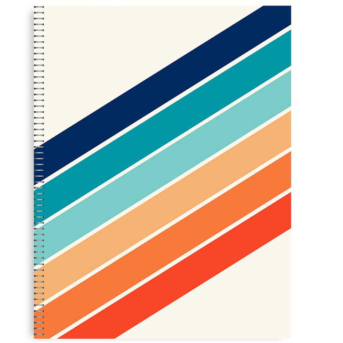 Middle/High School Weekly Planner (Retro Rainbows) | Banana Planners