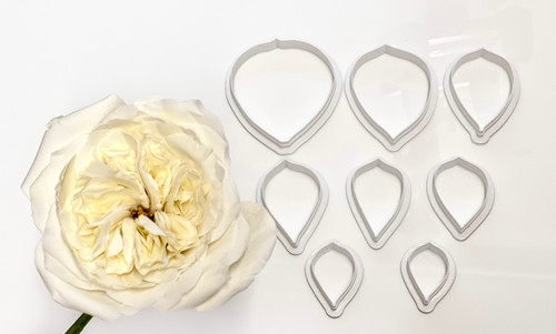 David Austin Rose Petal Cutter | cakes-n-crafts