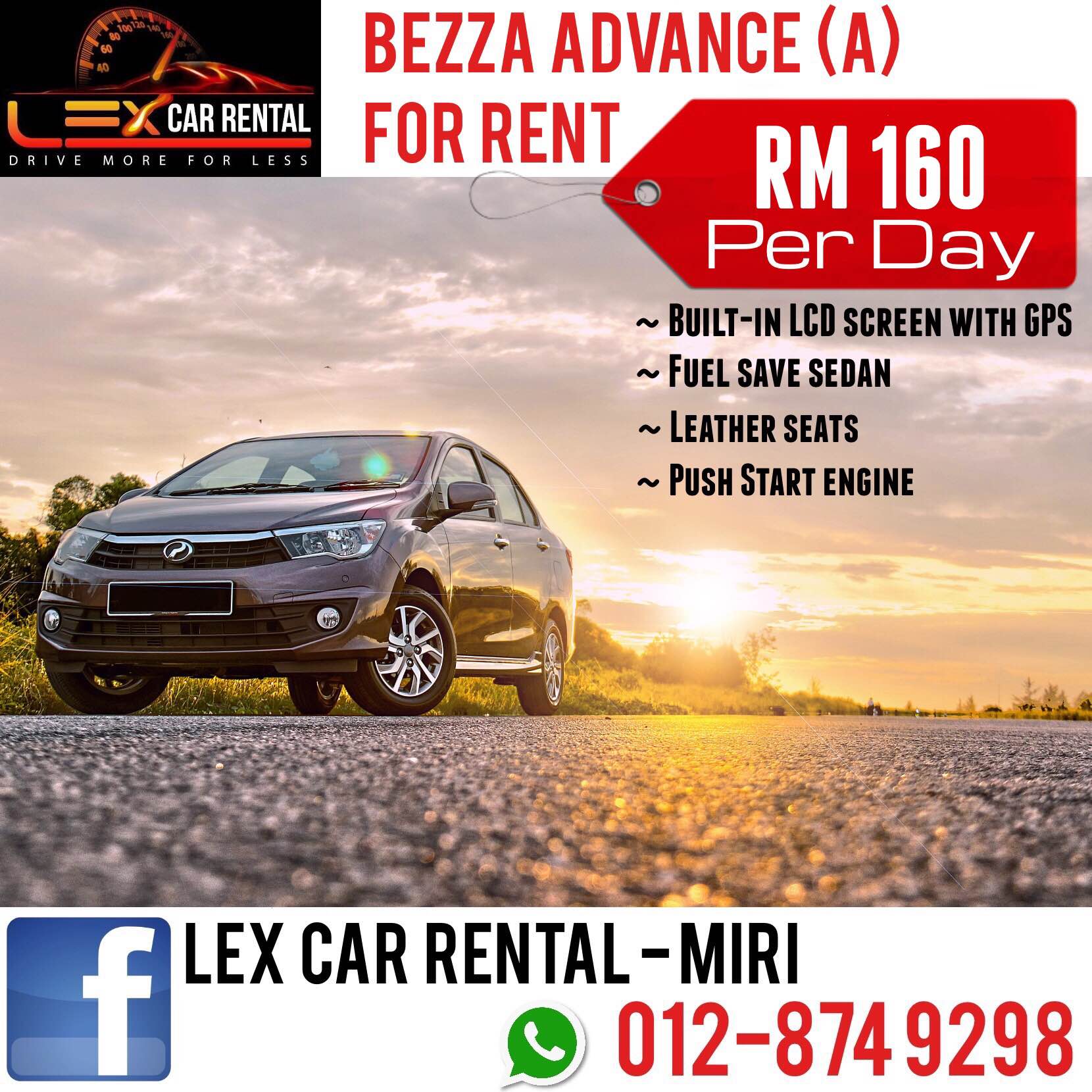 Car Rental Service | Miri | Lex Car Rental