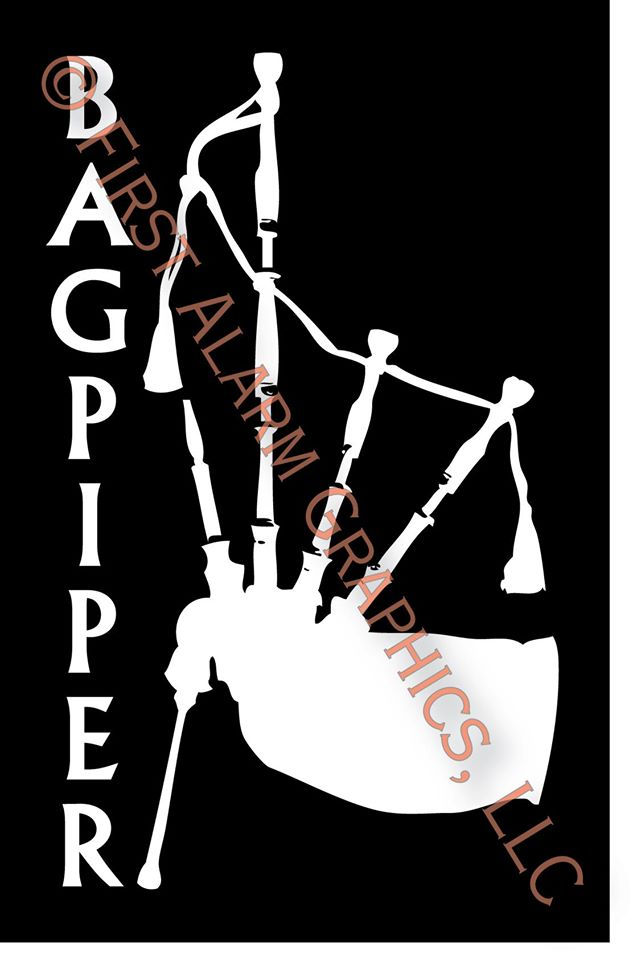 Bagpipe Decal | Redline Graphics