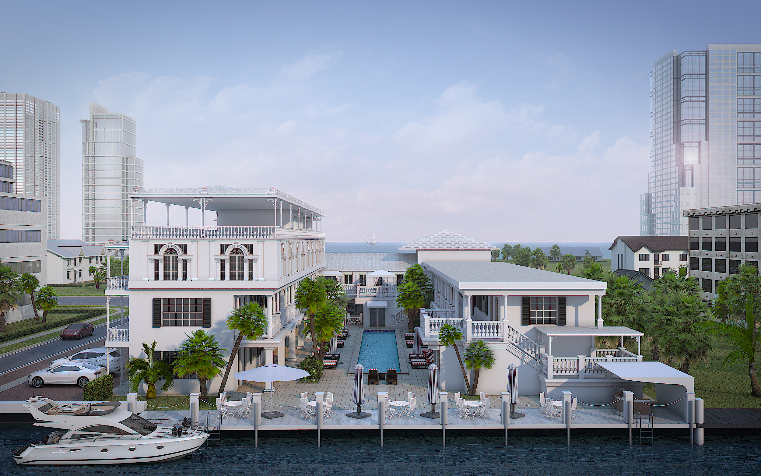 Photorealistic Urban Design Renderings