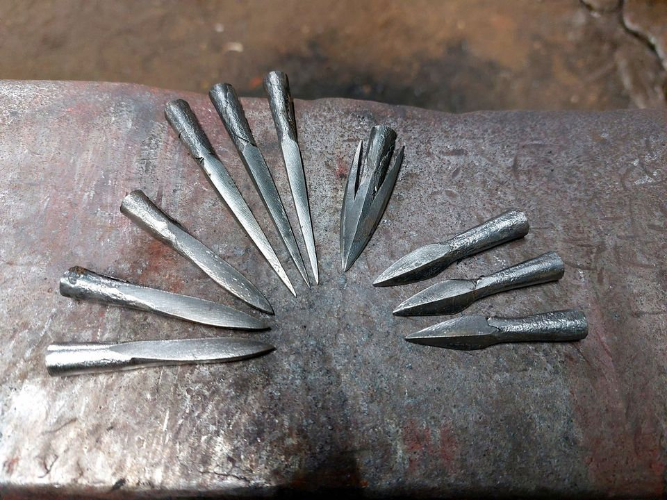 10 iron arrows for empirical testing