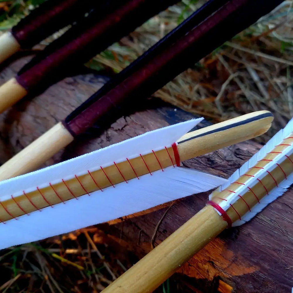 Nice display set of Mary Rose and Westminster Abbey arrows for a customer.