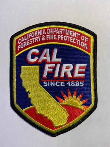 Cal Fire Department Patch | redroosterusa1.com