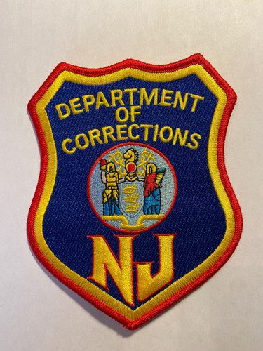 New Jersey Department of Corrections Patch | redroosterusa1.com