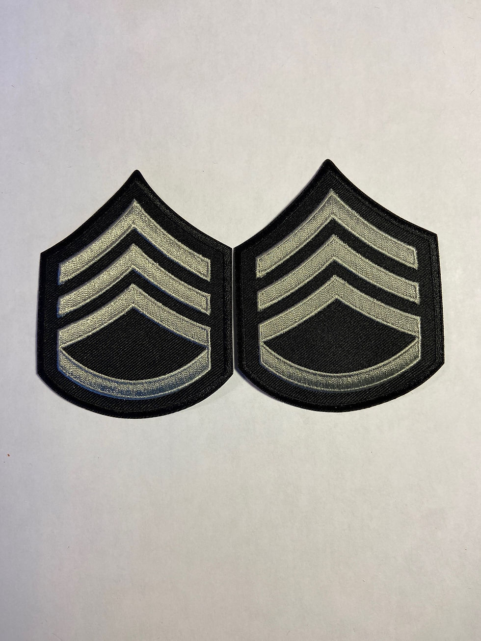 Los Angeles Police Rank Patches Sergeant 2. One Pair. | redroosterusa1.com