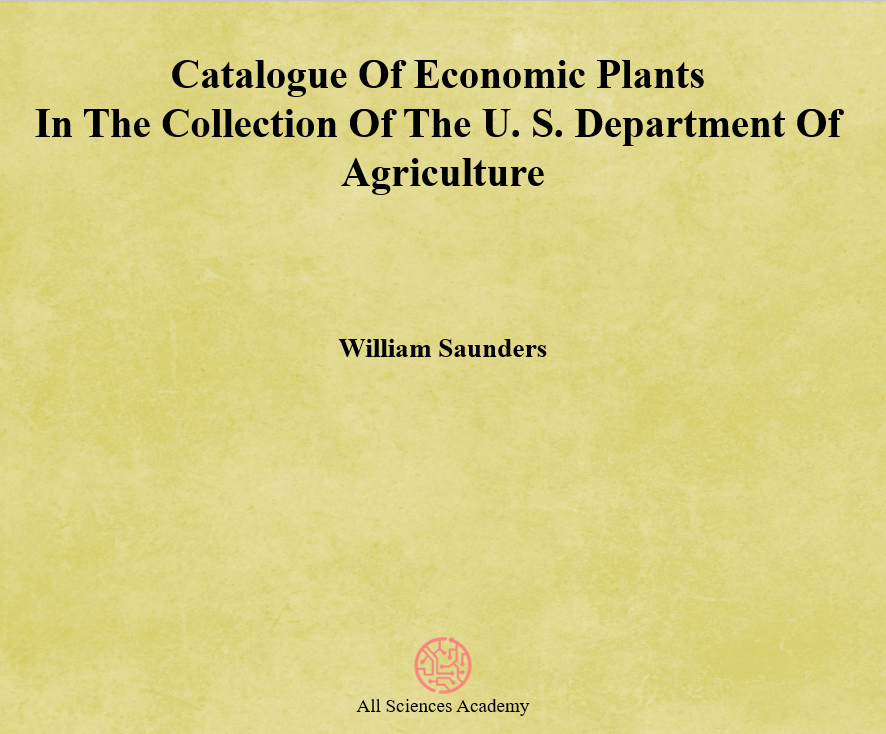 Catalogue Of Economic Plants In The Collection | All Science Academy