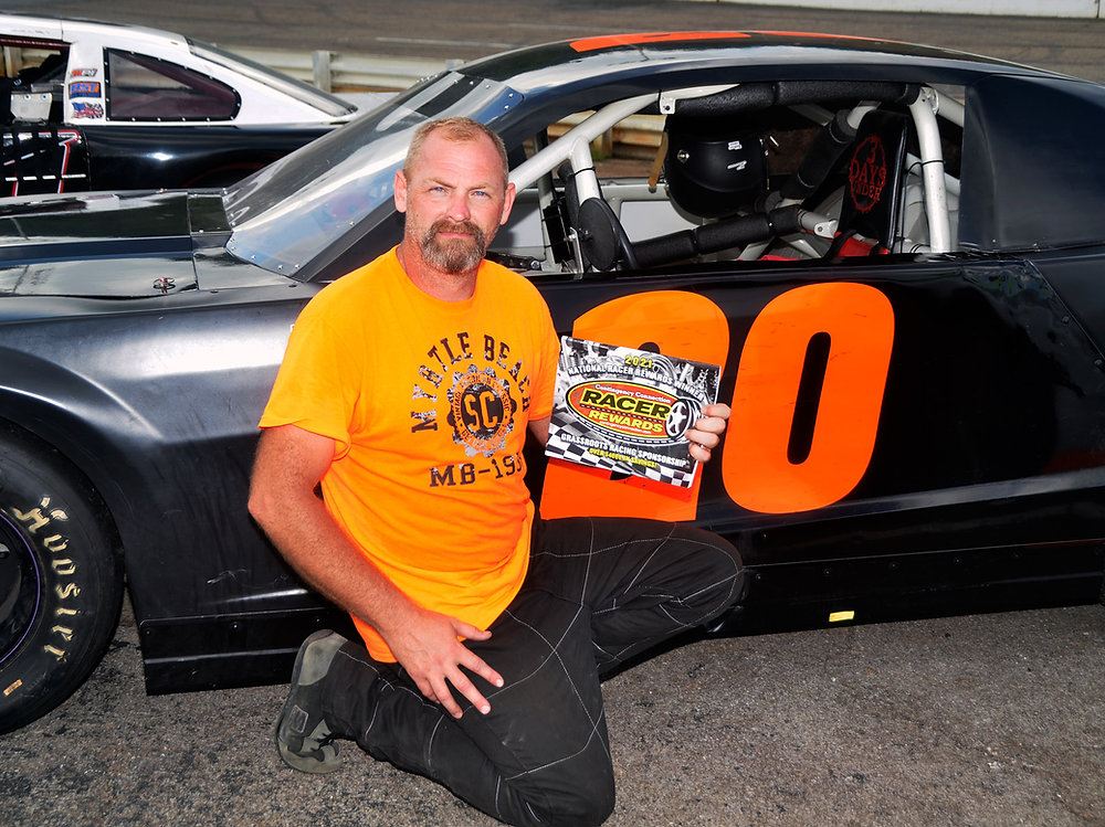 Lonesome Pine Raceway Racer Rewards Winner Chris Coleman