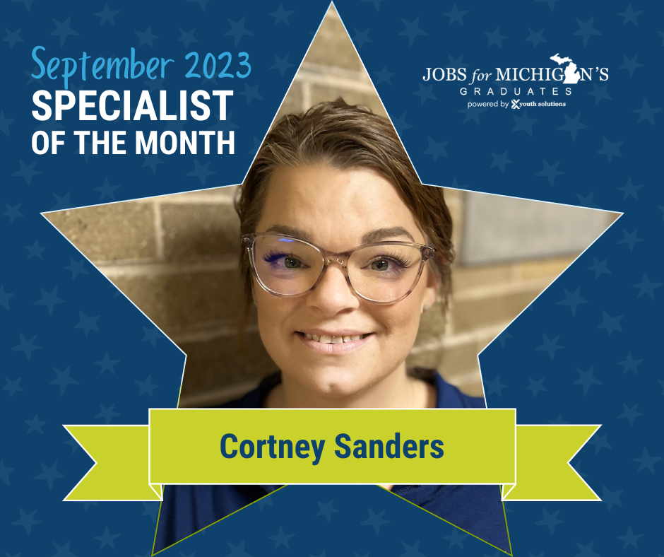 Meet our September Specialist of the Month: Cortney Sanders!