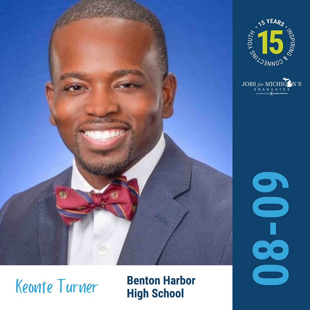 Celebrating 15 Years of JMG with Keonte Turner, Alumnus from Our Very ...