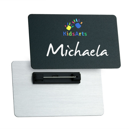 Blackboard Wipe Clean Name Badges | OriginalThing.com