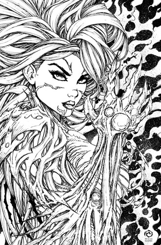 Witchblade Original Art | jessewichmann.com