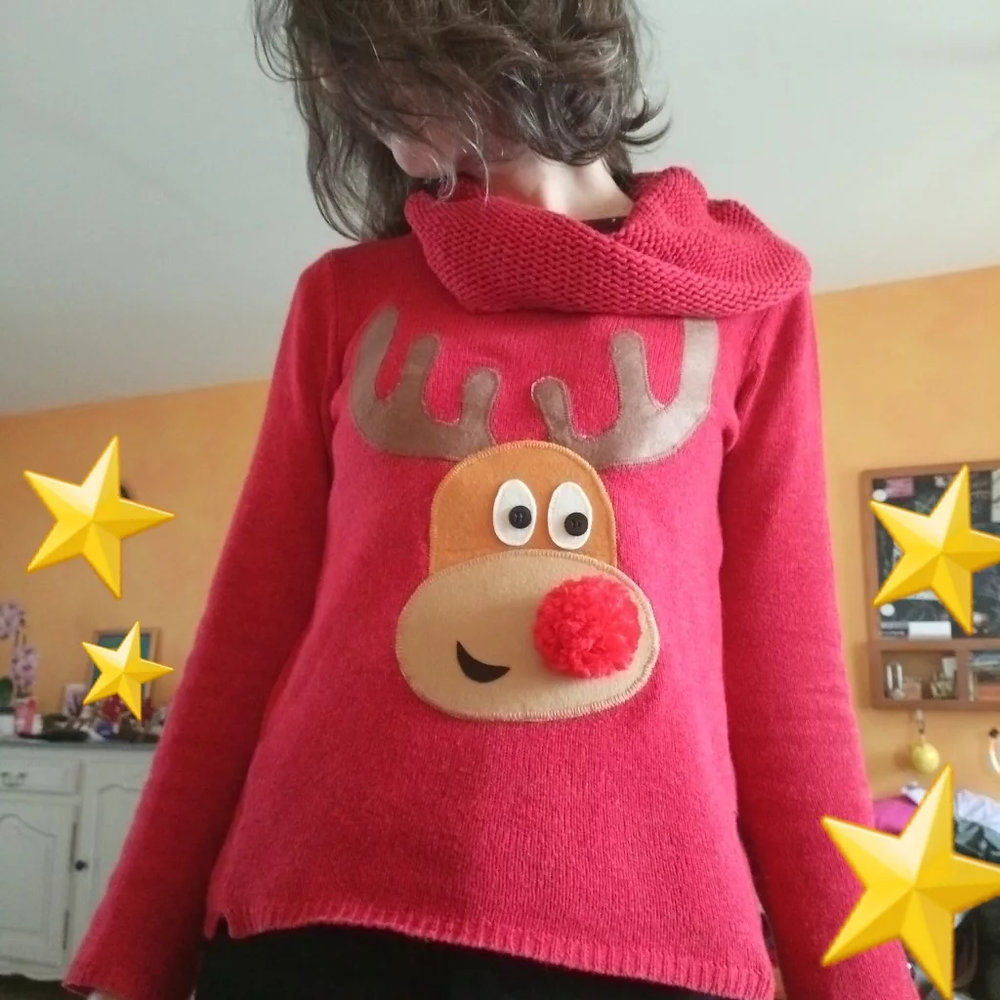 DIY Christmas jumper in 10 steps