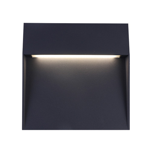Black Square LED Wall Light (SE-W13531) | Everglow Lighting