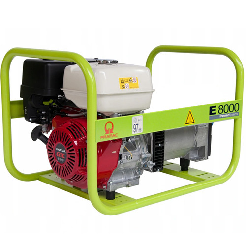 Generator de curent monofazat 6.4 kW PRAMAC E8000 Honda benzina made in ...