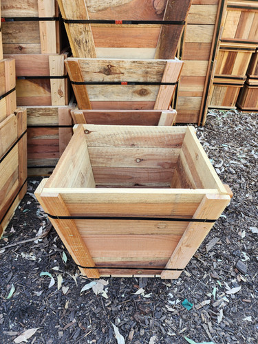 Wooden planter box 20 inch | Trees Outlet Online