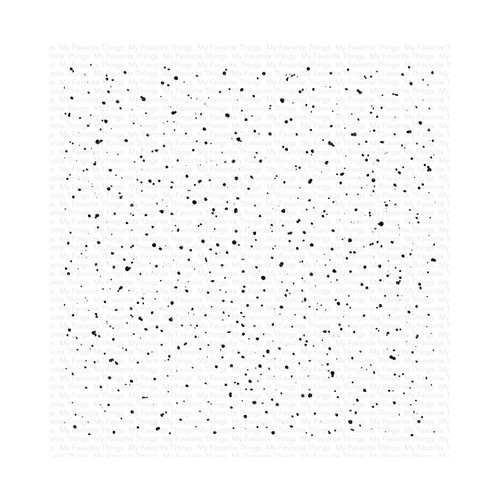 My Favourite Thing Stamps 6x6 Background Stamp "Paint Splatter ...