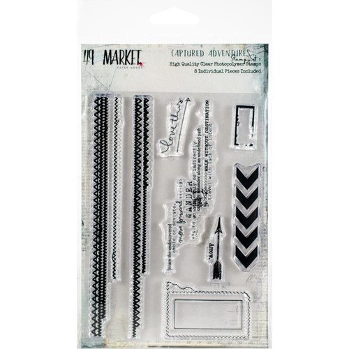 49 and Market - Captured Adventure Stamp Set | ShazArt Crafts