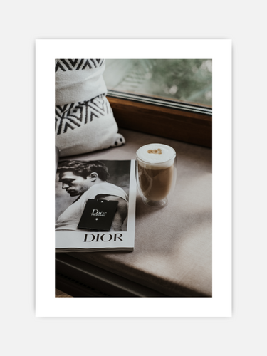 Dior Magazine Poster | LøvskogPrints