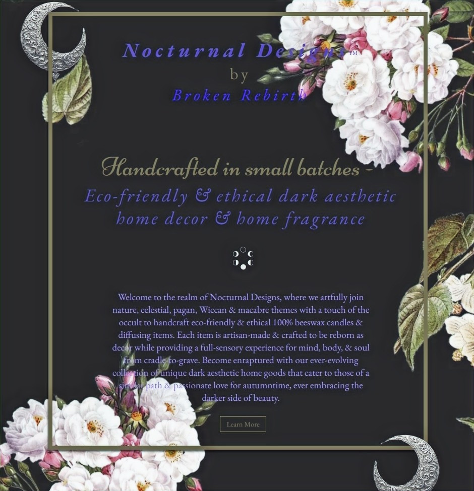 Nocturnal Designs by Broken Rebirth | Sustainable Artisan Made ...