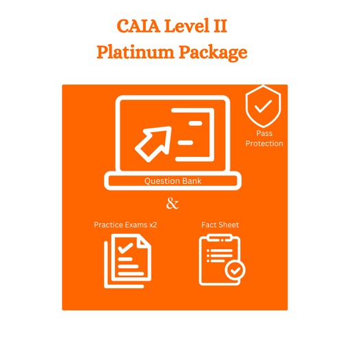 CAIA Level 2 - Question Bank + 2 Practice Exams + Fact Sheet ...